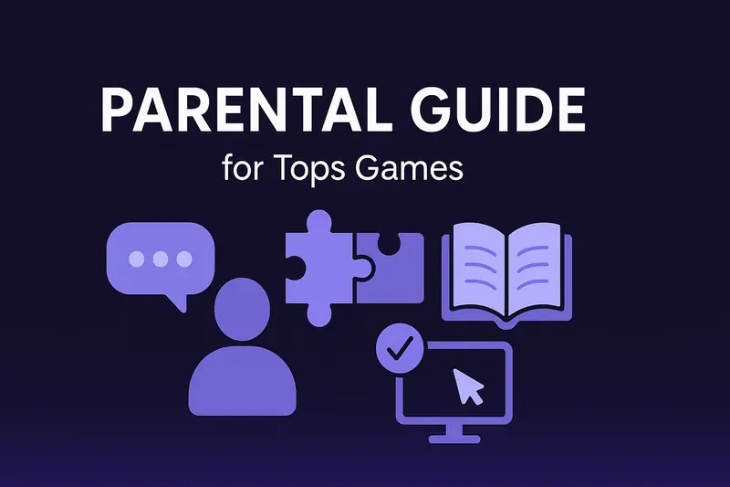 Parental Guide page On Tops.Games