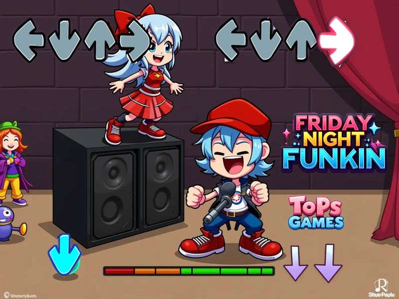 Friday Night Funkin - Play Free Online On Tops.Games