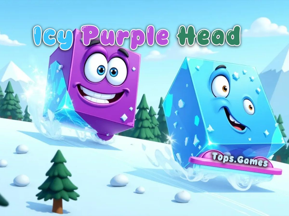 Icy Purple Head - Play Free Online On Tops.Games