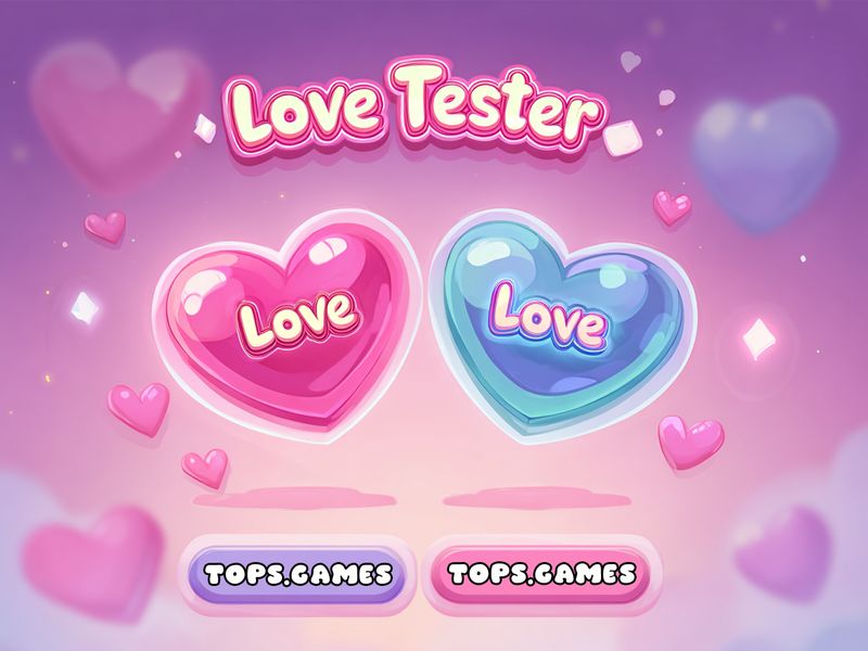 Love Tester - Play Free Online On Tops.Games