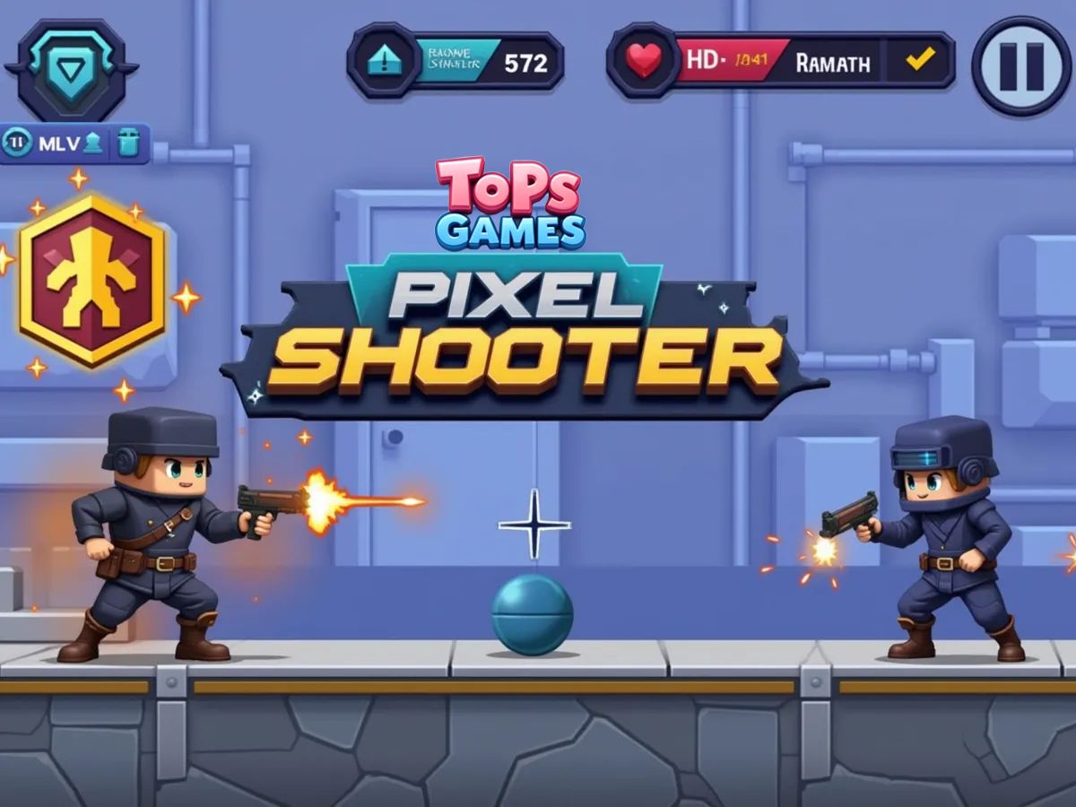 Pixel Shooter - Play Free Online On Tops.Games