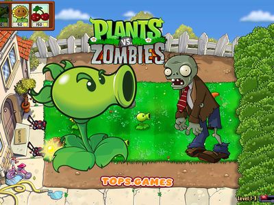 Plant vs Zombies - Play Free Online On Tops.Games